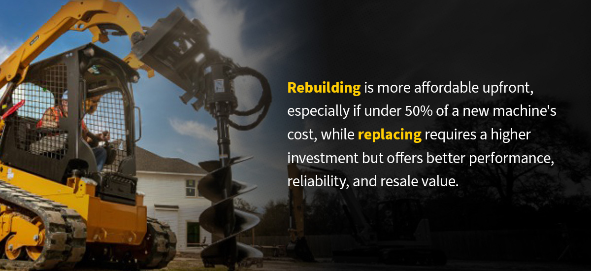 Replacing or Rebuilding Your Heavy Equipment - Thompson Machinery